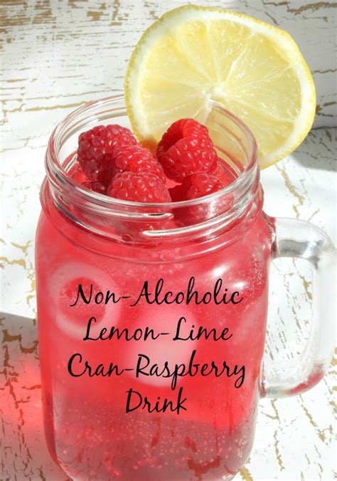 Valentines Day Lemon Lime Cran Raspberry Drink