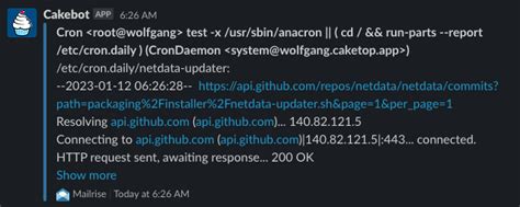 Sending Cron Output To Slack Or Discord Or Matrix Or