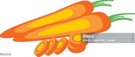 당근 흰색 배경에 고립의 벡터 그림 음식과 음료와 요리에 대 한 재료의 시리즈 0명에 대한 스톡 벡터 아트 및 기타 이미지 0명 노랑 농업 Istock