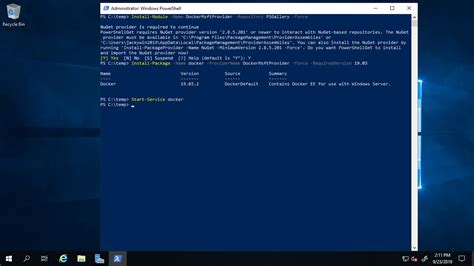 Windows Server Docker 慢步在雲端
