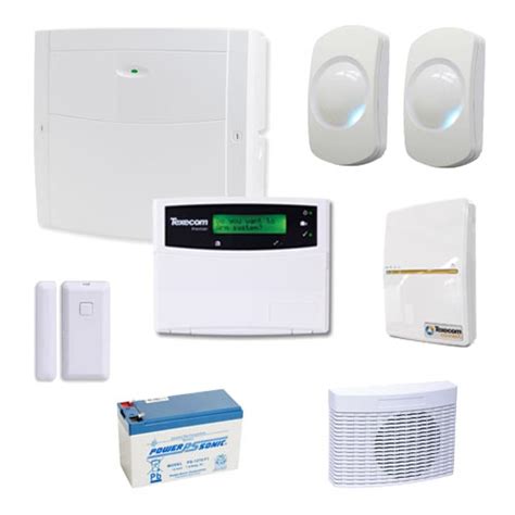 Complete Set Met Texecom W Centrale SmartCom Capture ROWANTECH