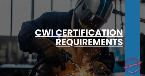 Cwi Certification Requirements Welder Prep