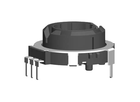 Ec250020 25mm 무전극 20 멈춤쇠 수직 Dip 유형 95mm 높이 로터리 스위치 중공축 인코더 인코더 및 가변