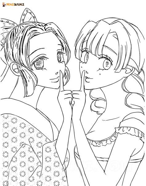 Coloriages Mitsuri Kanroji Mignons Coloriages Mitsuri Vrogue Co