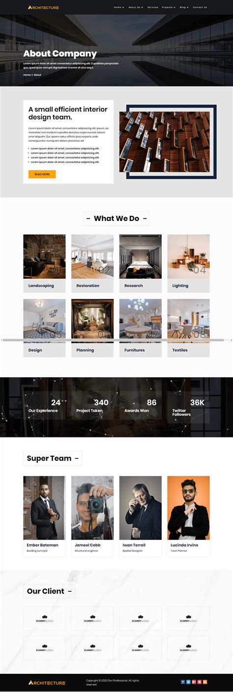 Divi Architecture Divi Professional