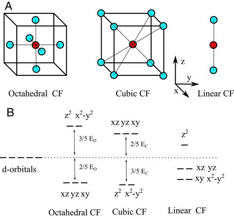 Trigonal Bipyramidal Crystal Field Splitting