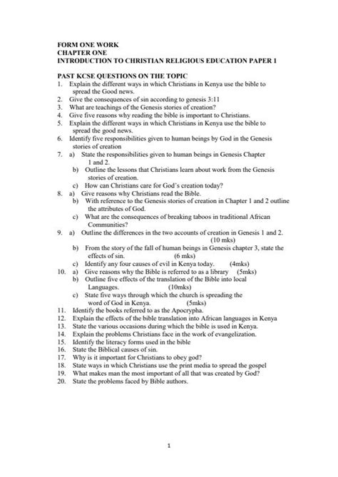 CRE Topical Questions And Answers Form Form Form And Form