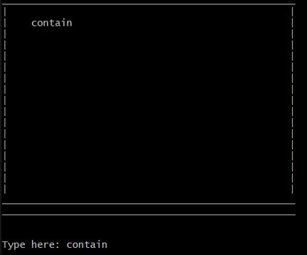 Scenario C LANGUAGE You Are To Create A Typing Chegg