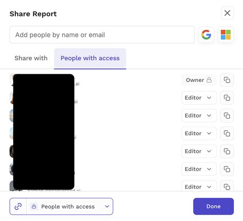 How Can I Manage Access To An Existing Report Read Help Center