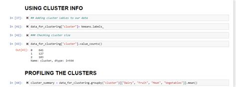 Github Sc Bgeniusyou Are What You Eat Customer Segmentation Kmeansclustering