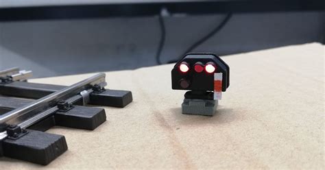 model railway track 1 db blocking signal by oliver download free stl model