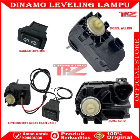 Jual Original Alat Elektrik Leveling Lampu 1 Dinamo Plus Saklar Naik Turun Leveling Lampu