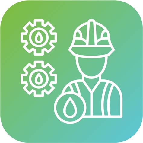 Premium Vector Engineer Icon Style