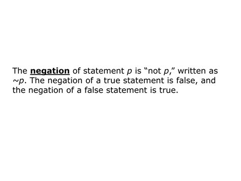 Ppt Conditional Statement Hypothesis Conclusion Truth Value Table