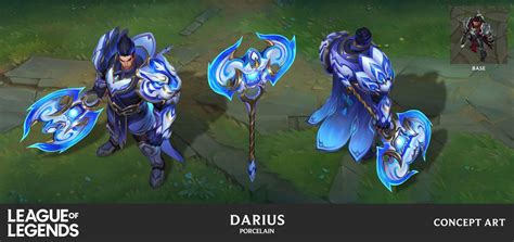 Porcelain Darius Concept Art League Of Legends By Otl Miu Rdariusmains