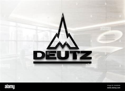 Logotipo De Deutz Ag Erste Motorenfabrik Der Welt Wo Die Deutz Ag