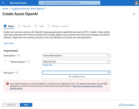 Unable To Access Azure Openai Despite Getting The You Have Been Onboarded Email Razure