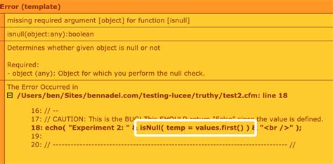 Possible Bug Variable Assignment Gets Swallowed By Function Invocation