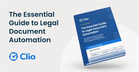 Legal Document Automation And Conditional Logic Software Clio