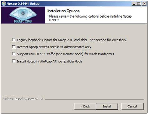 Npcap Bug Report Install Failure On Windows Server R And Issue