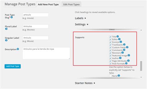 Creating Custom Post Types In Wordpress