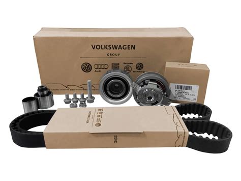 Repair kit for toothed belt with tensioning roller 03L198119F