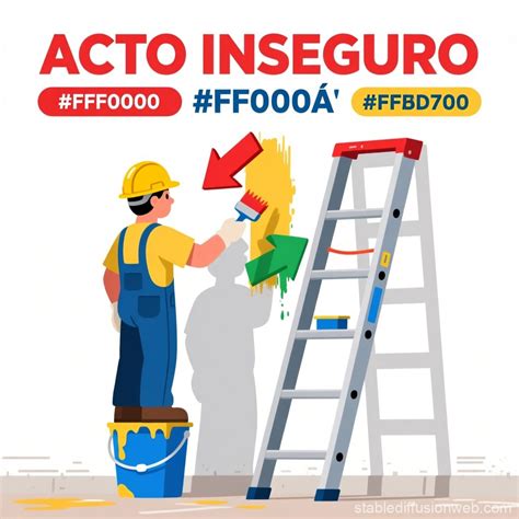 Unsafe Act Infographic Stable Diffusion Online