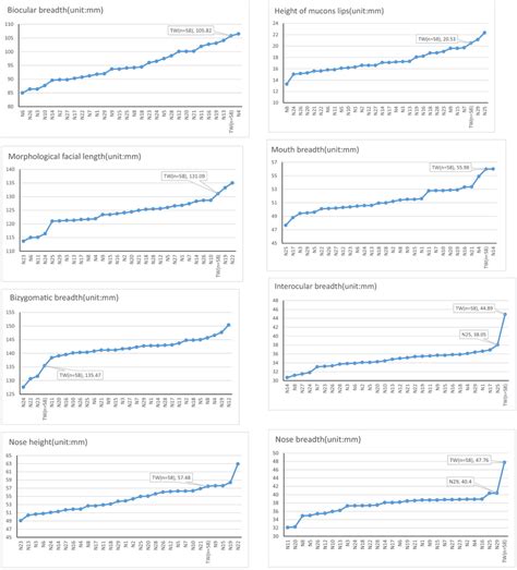 Numerical Sequence Of Eight Head And Facial Features Of Terracotta