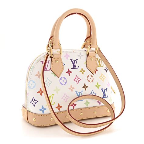 Louis Vuitton Lv X Tm Monogram Multicolor Alma Bb White 1807503