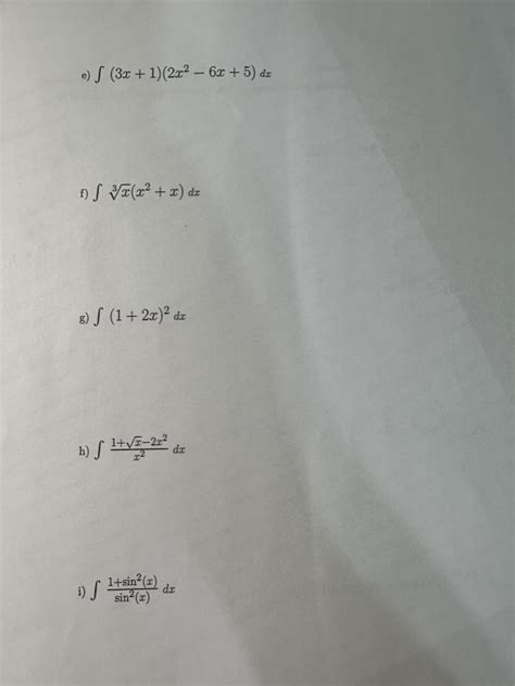 Solved 1 Evaluate The Integral A ∫12 8x3 3x2−2 Dx B