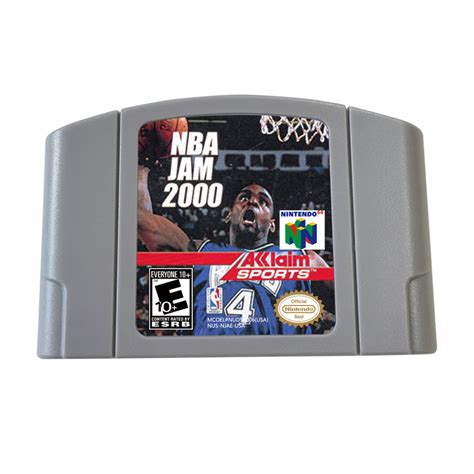 Nba Jam 2000 N64 Cartridge For Nintendo 64 Game Console