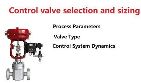 Control Valve Selection And Sizing 4 0 Free Guide