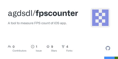 GitHub Agdsdl Fpscounter A Tool To Measure FPS Count Of IOS App