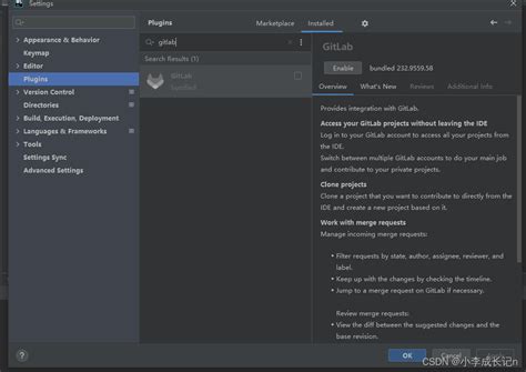 解决idea2023使用账号连接gitlabidea Gitlab设置账号登录 Csdn博客