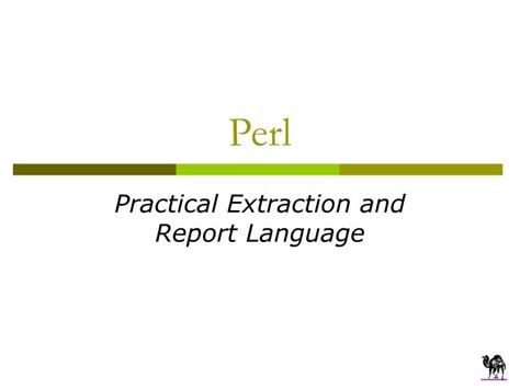 ppt perl powerpoint presentation free download id 6999201