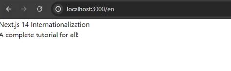 Mastering Multilingual Websites Internationalization In Nextjs 14