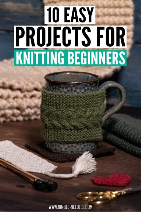 10 Cute And Easy Beginner Knitting Projects Free Patterns