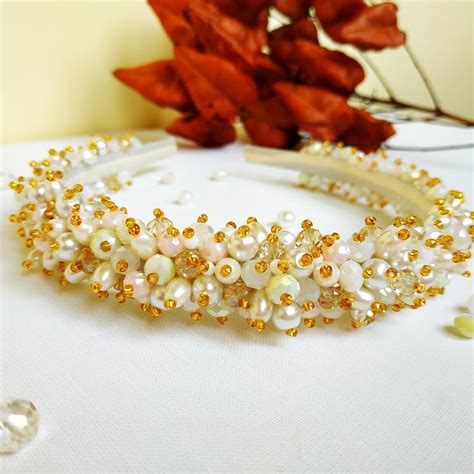 Обруч з каміння обідок в камінні — ціна 620 грн у каталозі Обручі для волосся Купити товари для