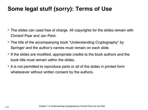 Solution Understanding Cryptography Chptr 1 Intro To Crypto Historical