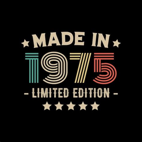 Premium Vector Made In Limited Edition Tshirt Design