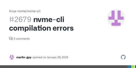 Nvme Cli Compilation Errors · Issue 2679 · Linux Nvmenvme Cli · Github