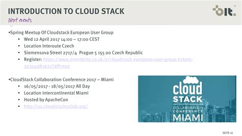 Introduction Cloudstack Community Andre Walter Pdf