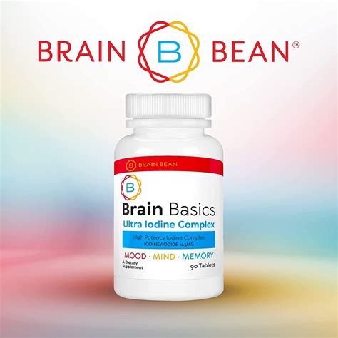 Ultra Iodine Complex Supplement For Thyroid And Brain Health 125mg