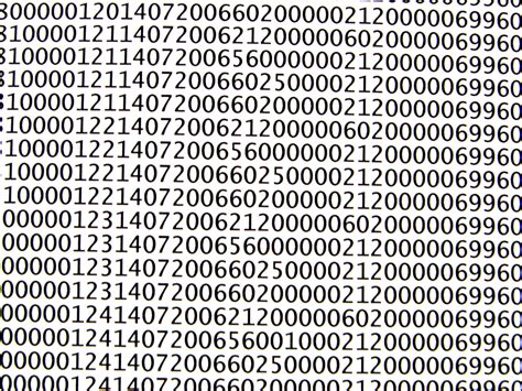 Database Concept With Printed And Coded Database Records 11919712 Stock