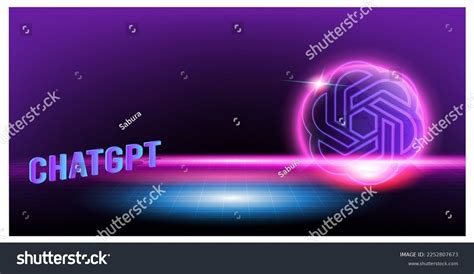 Artificial Intelligenceai Background Concept Chatgpt Artificial Stock Vector Royalty Free