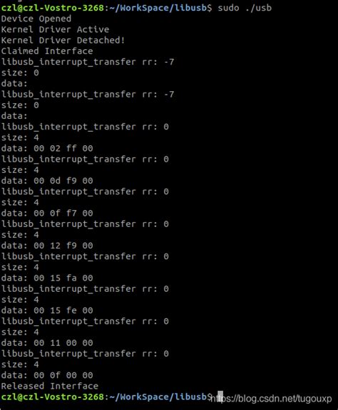 通过libusb读取鼠标数据 libusb open device csdn博客