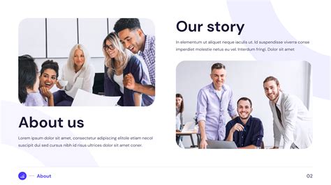Clean And Modern Corporate About Us Page Design Figma Templates
