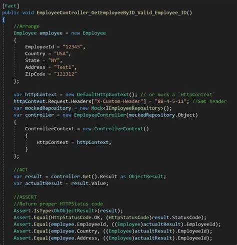 Unit Test And Mock Context In Aspnet Core Controller Thecodebuzz