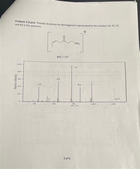 Solved Problem 2 3 Pts Provide Structures For The