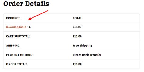 Php Woocommerce Displaying Instructions For Downloadable Products Only On Thank You Page